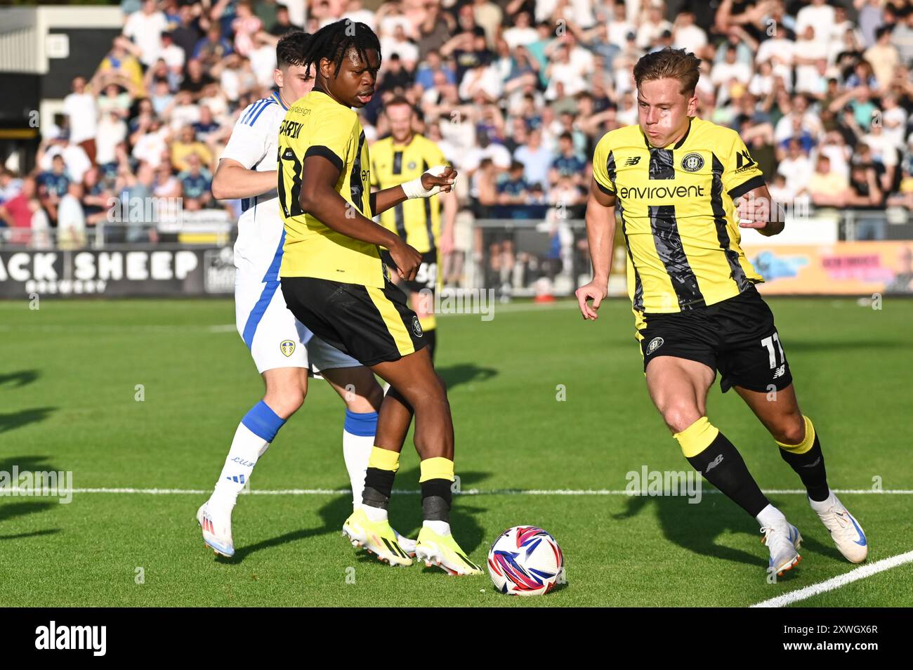 Harrogate Town play Leeds United in a pre-season friendly at The ...