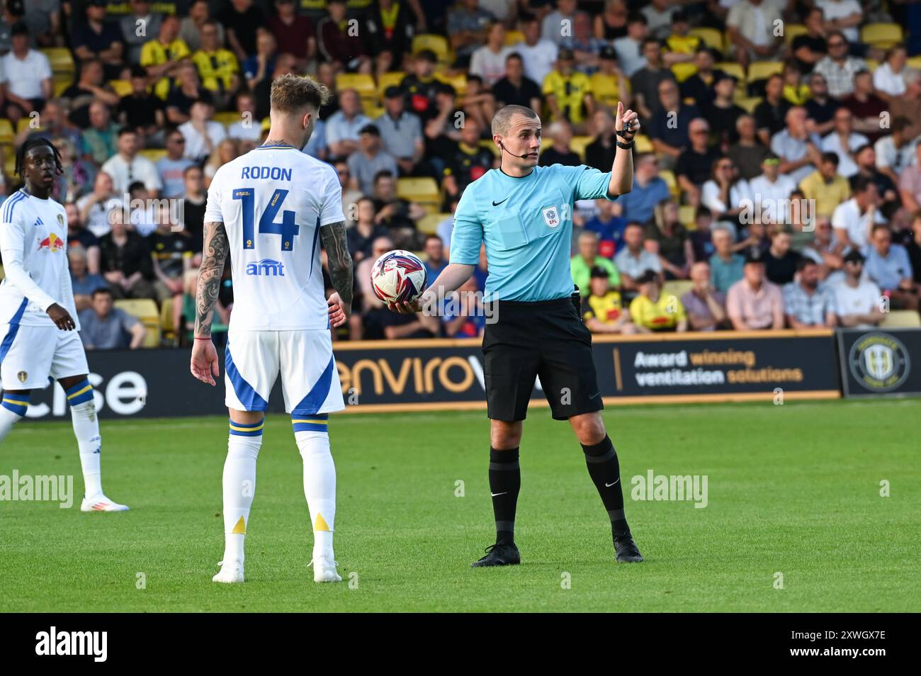 Harrogate Town play Leeds United in a pre-season friendly at The ...
