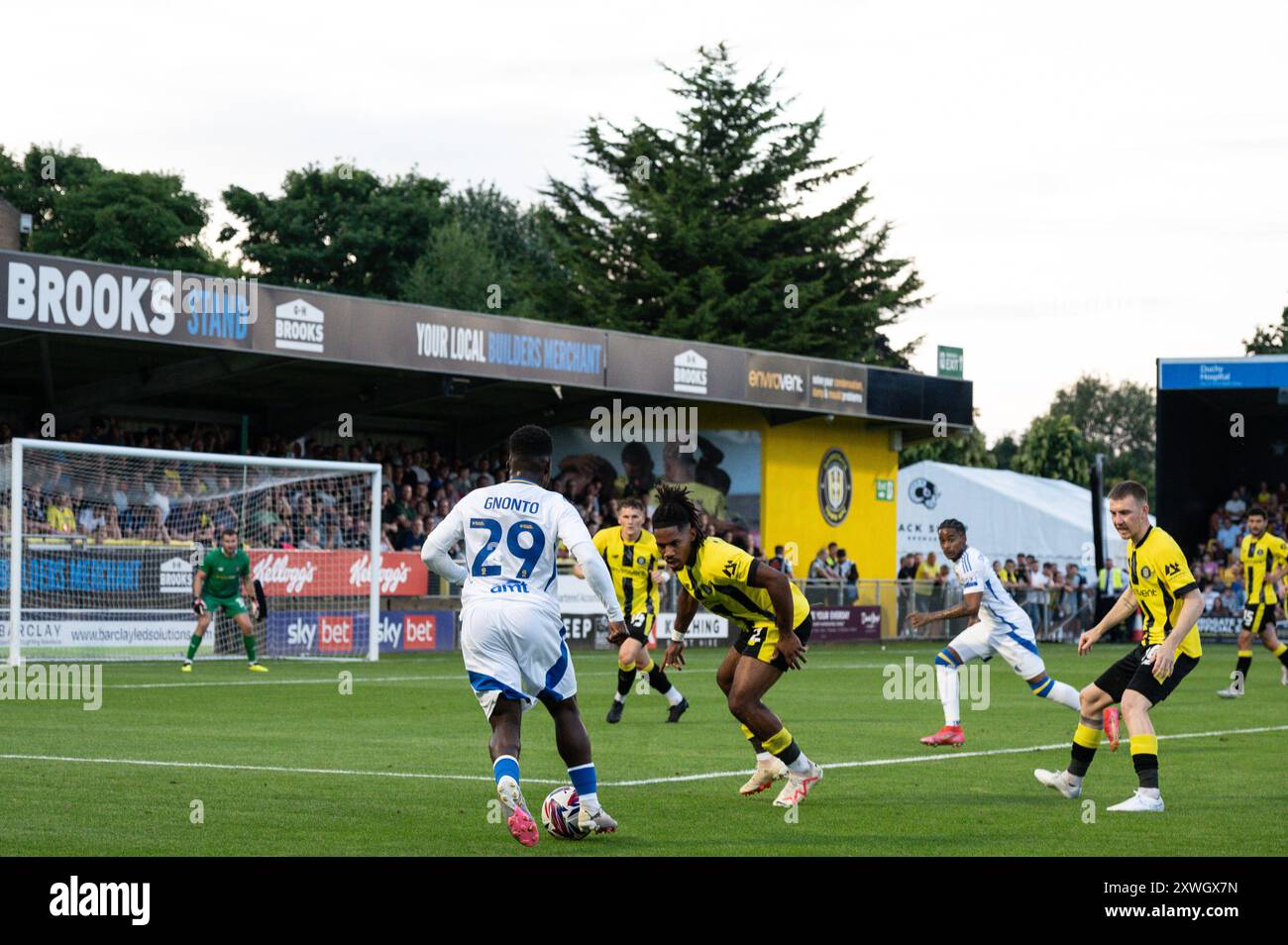 Harrogate Town play Leeds United in a pre-season friendly at The ...