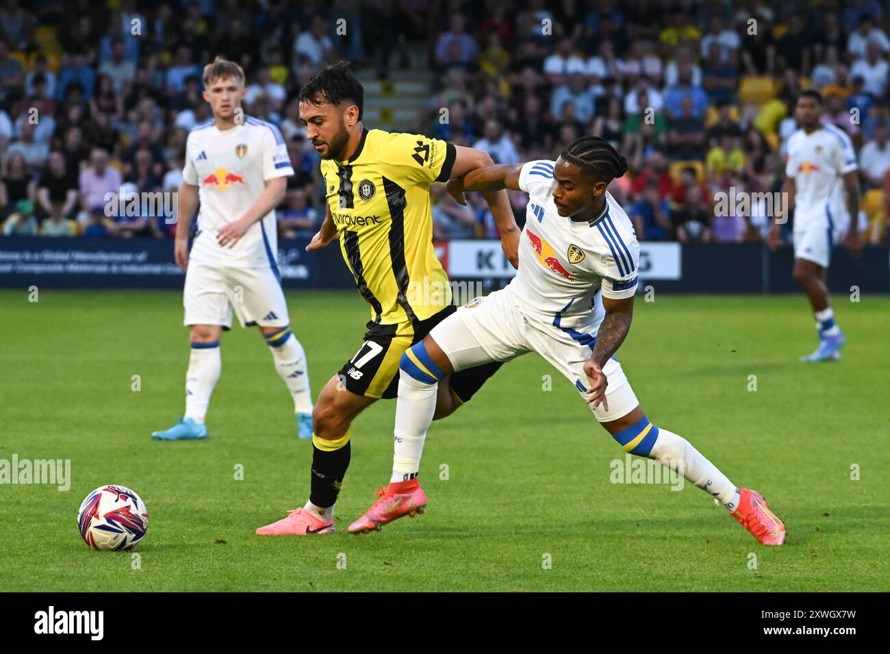 Harrogate Town play Leeds United in a pre-season friendly at The ...