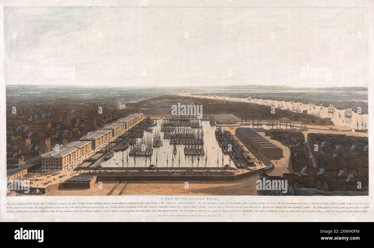 London docks 19th century hi-res stock photography and images - Alamy