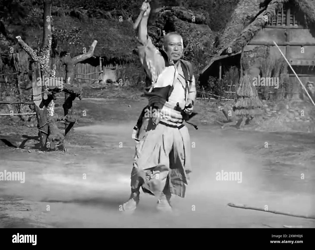 Japan. Takashi Shimura in the 2024 4K release of the film Seven Samurai ...