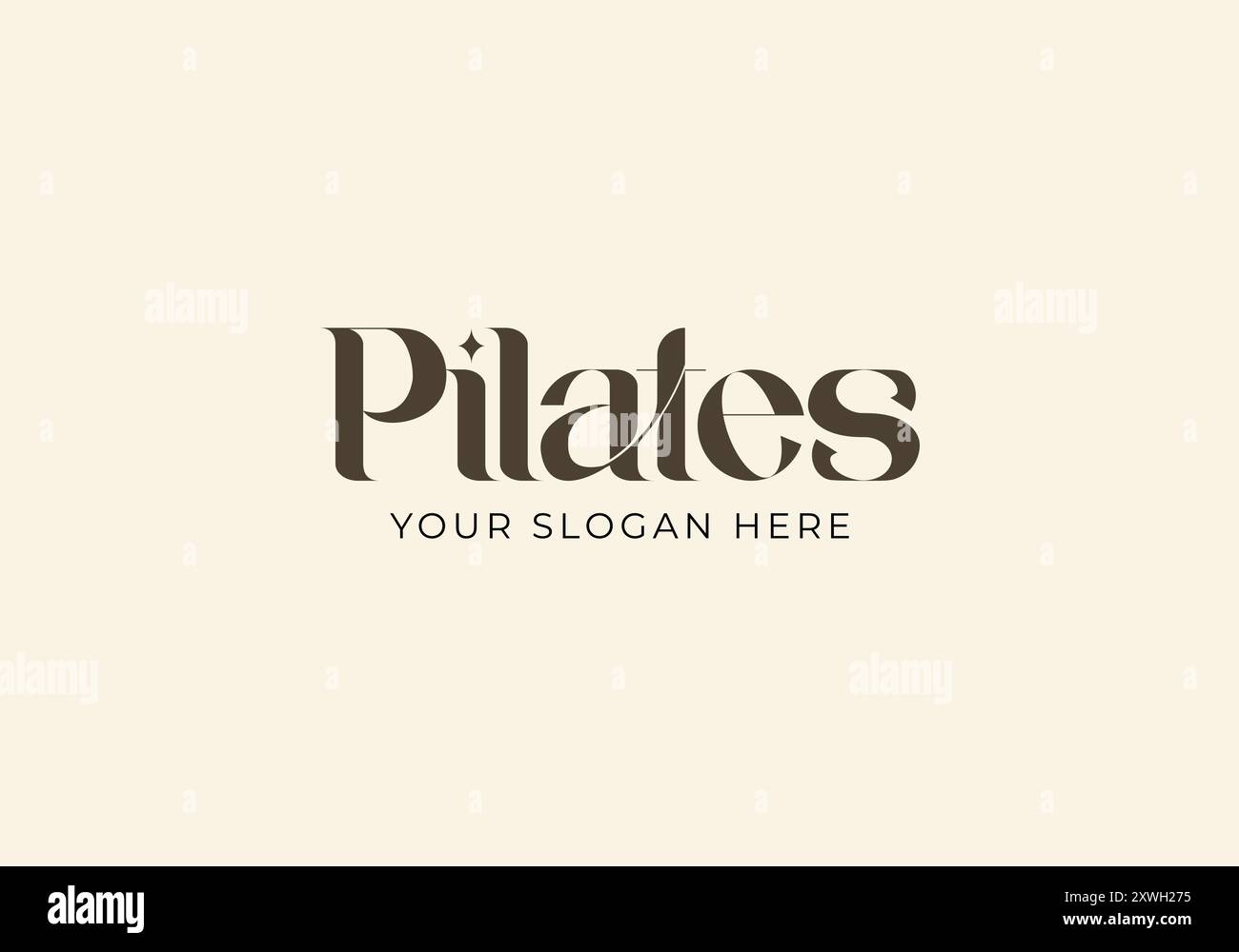 Fitness Pilates Logo Pilates Logo Maker