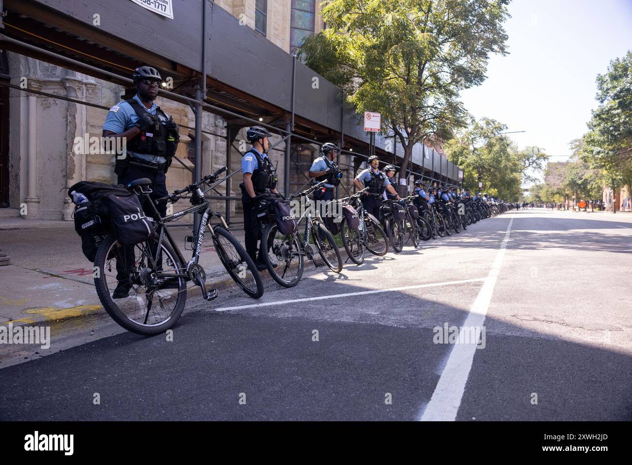 Police activity around protests at the Democratic National Convention ...