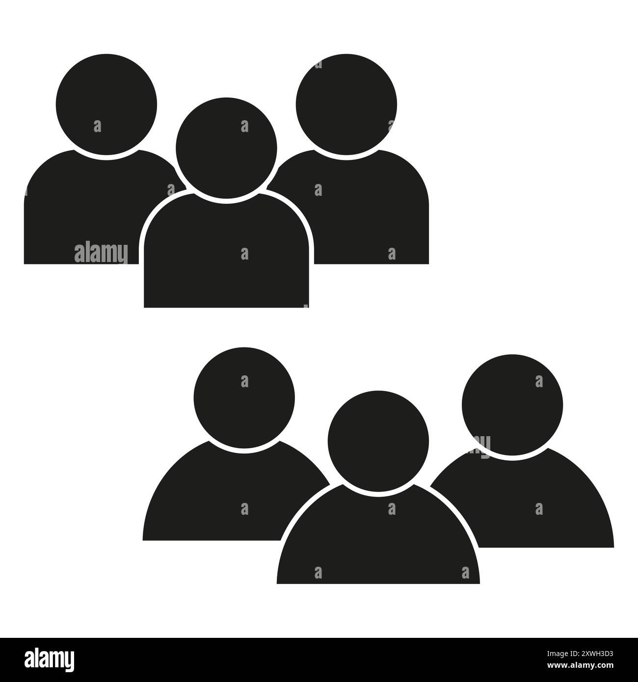 Multiple groups Stock Vector Images - Alamy