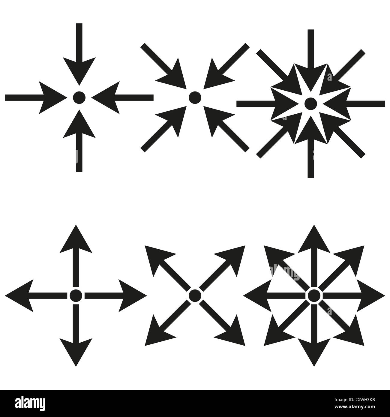 Starburst patterns Cut Out Stock Images & Pictures - Alamy