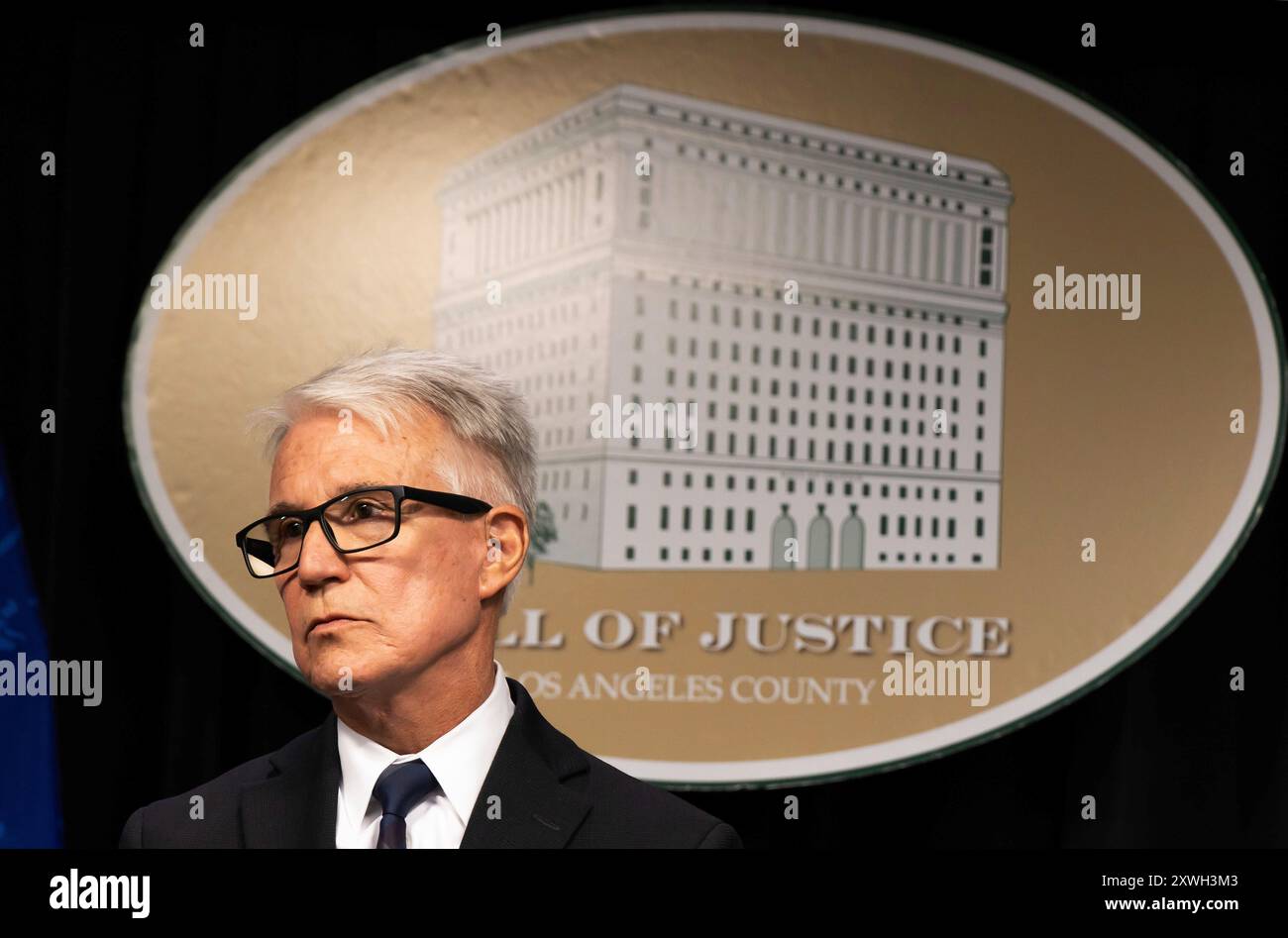 Los Angeles, USA. 19th Aug, 2024. Four men have been charged in connection with the death of ...