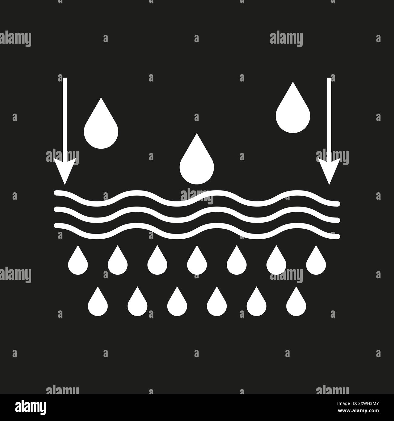 Water treatment process Stock Vector Images - Alamy
