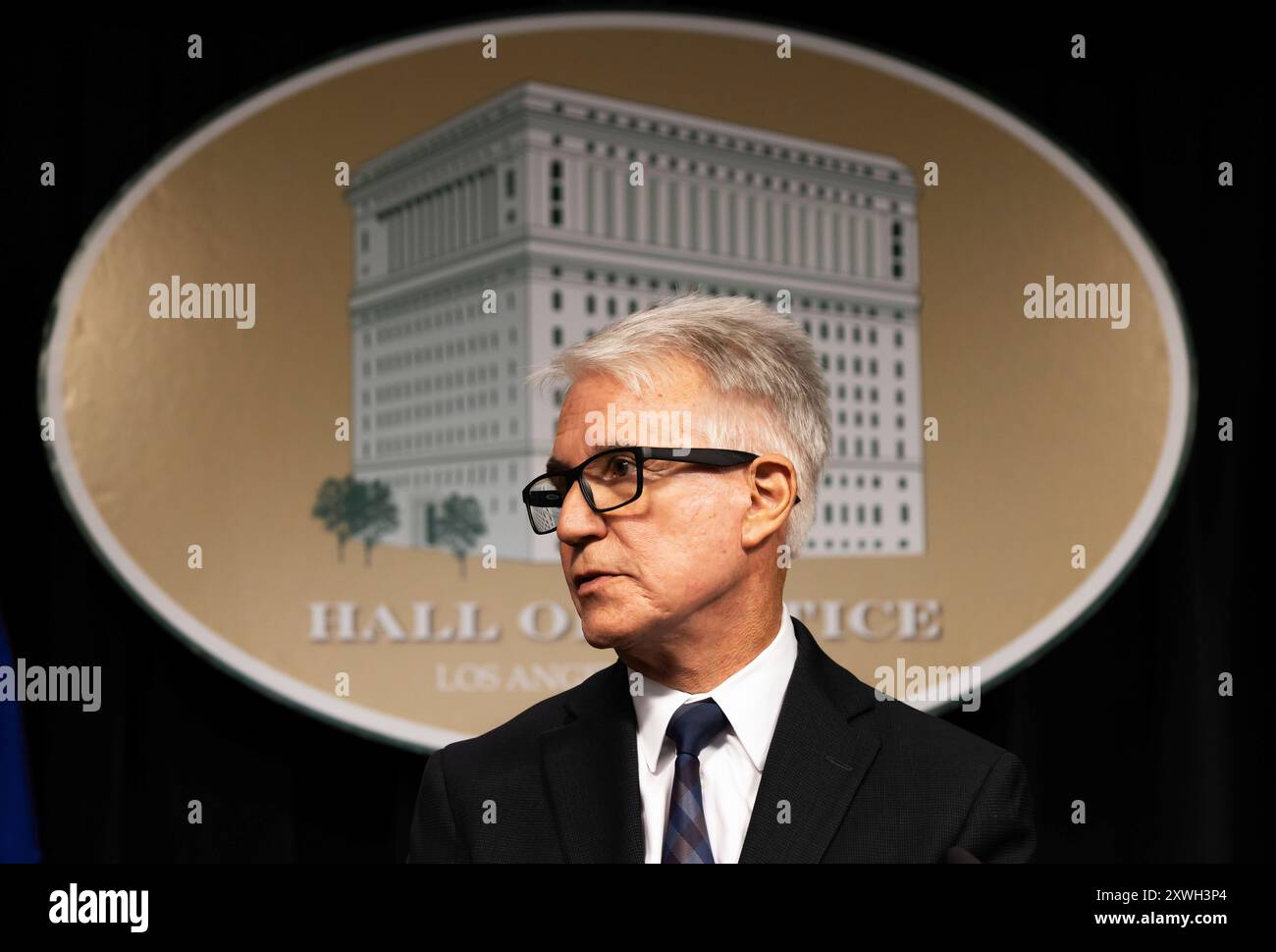 Los Angeles, USA. 19th Aug, 2024. Four men have been charged in connection with the death of ...