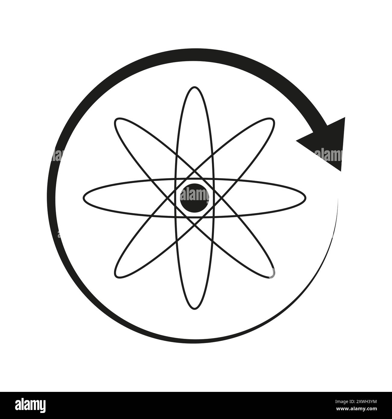 Scientific rotation Stock Vector Images - Alamy