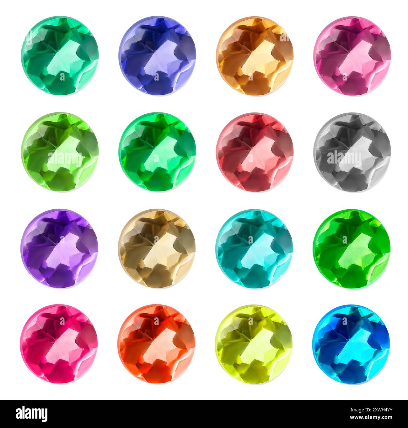 Collection many different natural gemstones Cut Out Stock Images ...