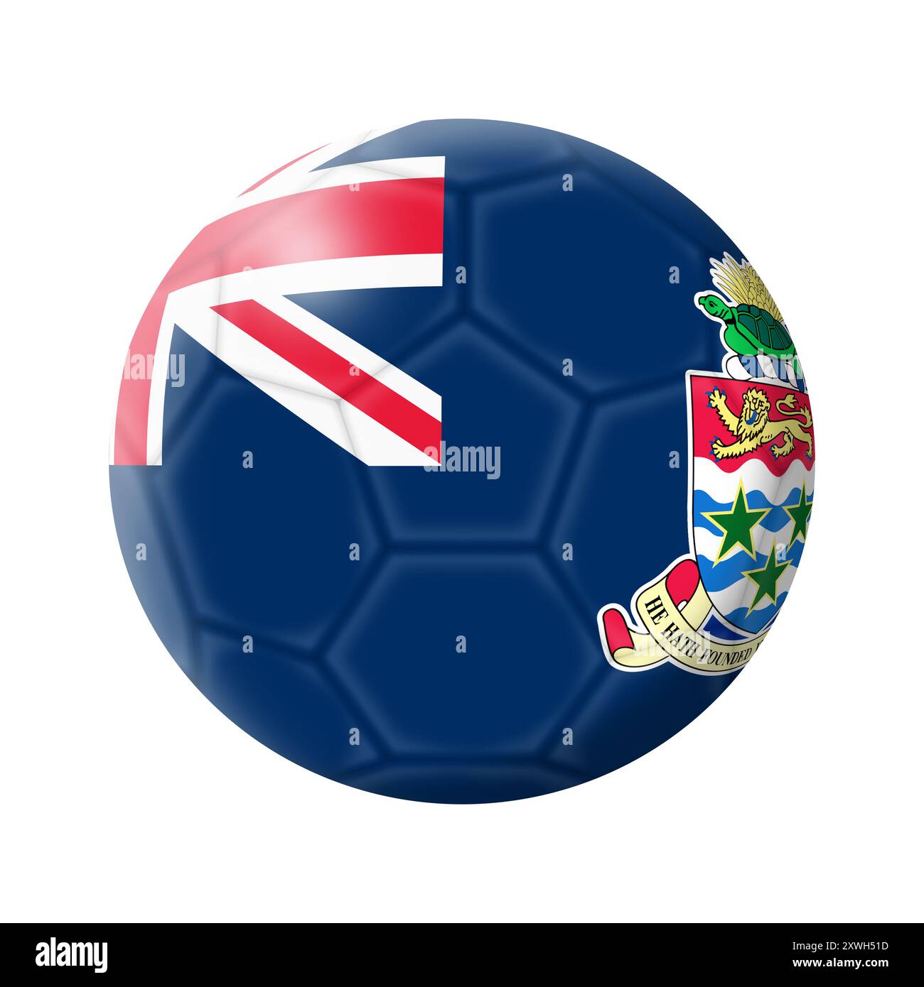 Football ball cayman islands hi-res stock photography and images - Alamy