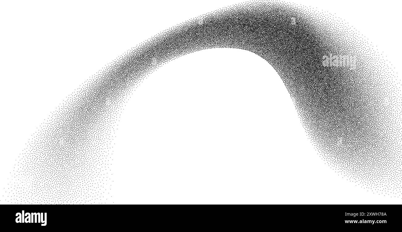 Dotwork abstract background, black grain texture, Abstract stipple sand ...