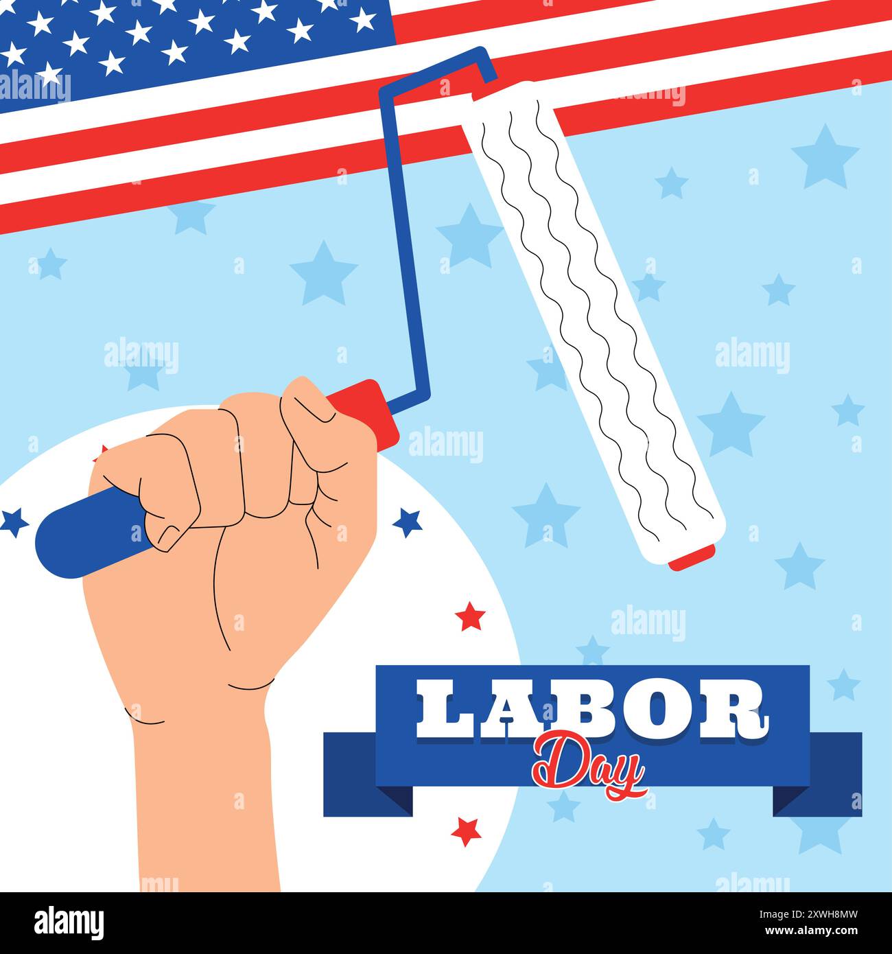 Labor movement graphic hi-res stock photography and images - Alamy