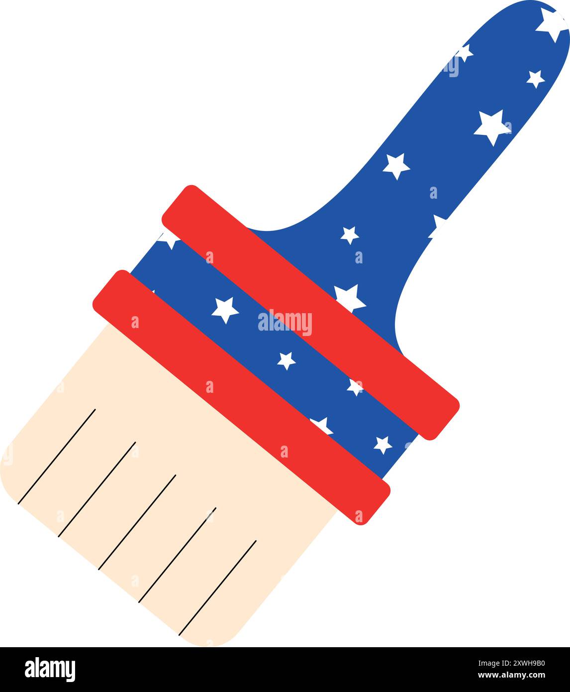 American work painting Cut Out Stock Images & Pictures - Alamy