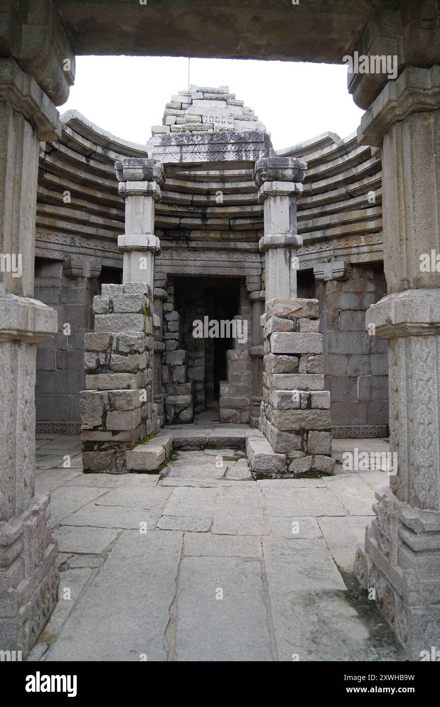 Grarbha Griha (sanctum sanctorum) of Rahiliya Sun Temple of Mahoba ...