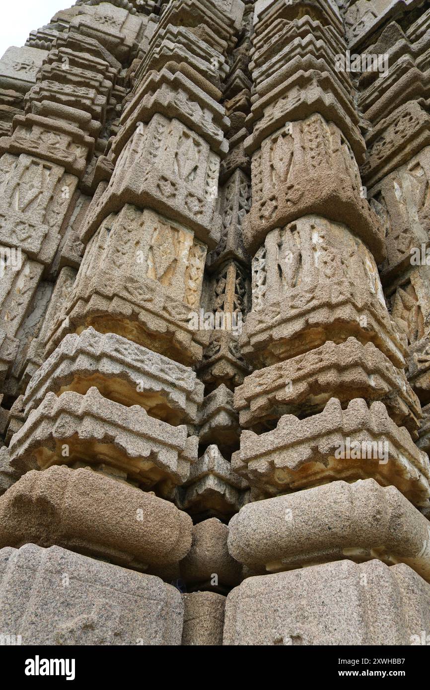 Detail stone curvings of Rahiliya Sun Temple of Mahoba, Uttar Pradesh ...
