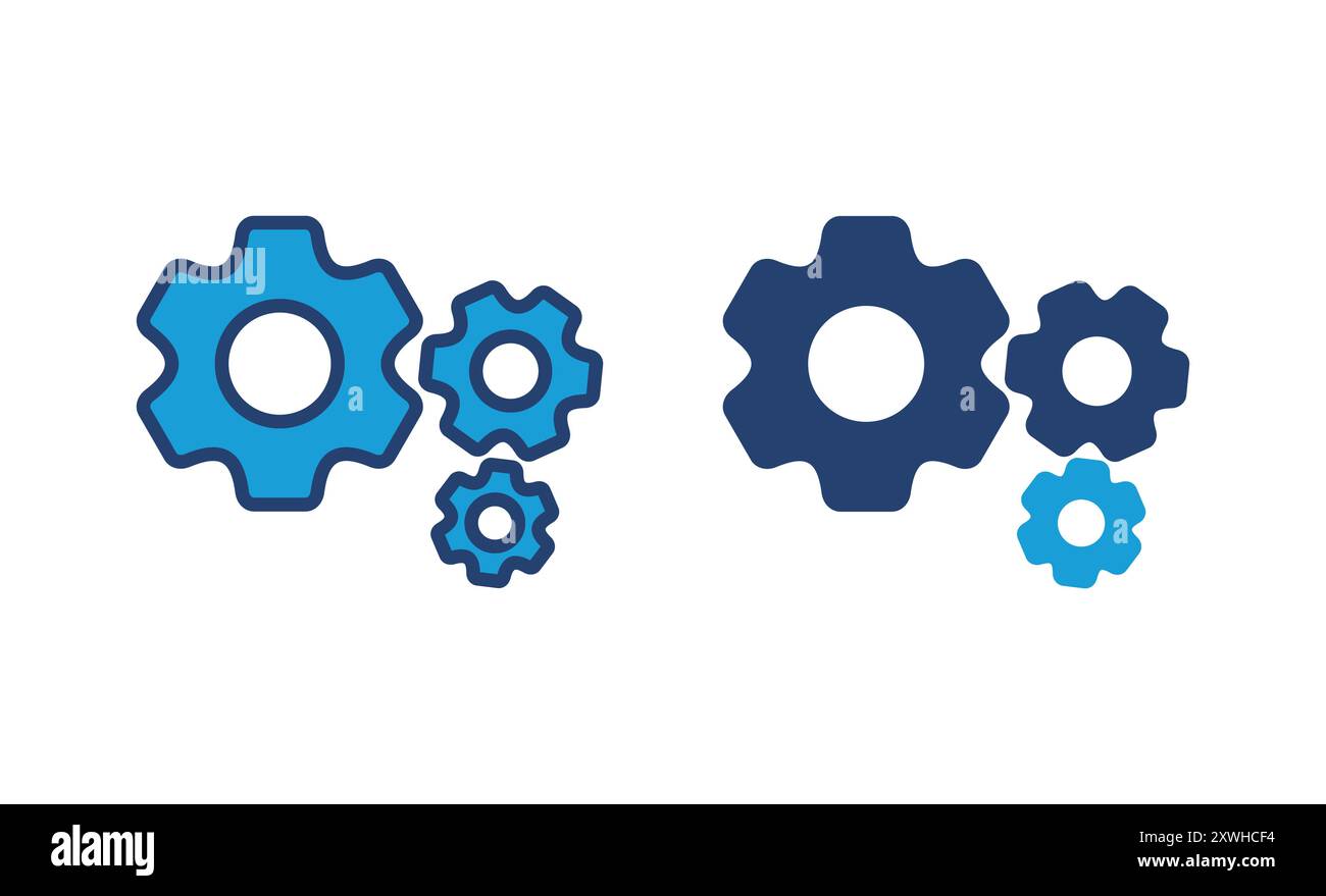 setting Icon Vector. Cog settings Icon Symbol Stock Vector Image & Art ...