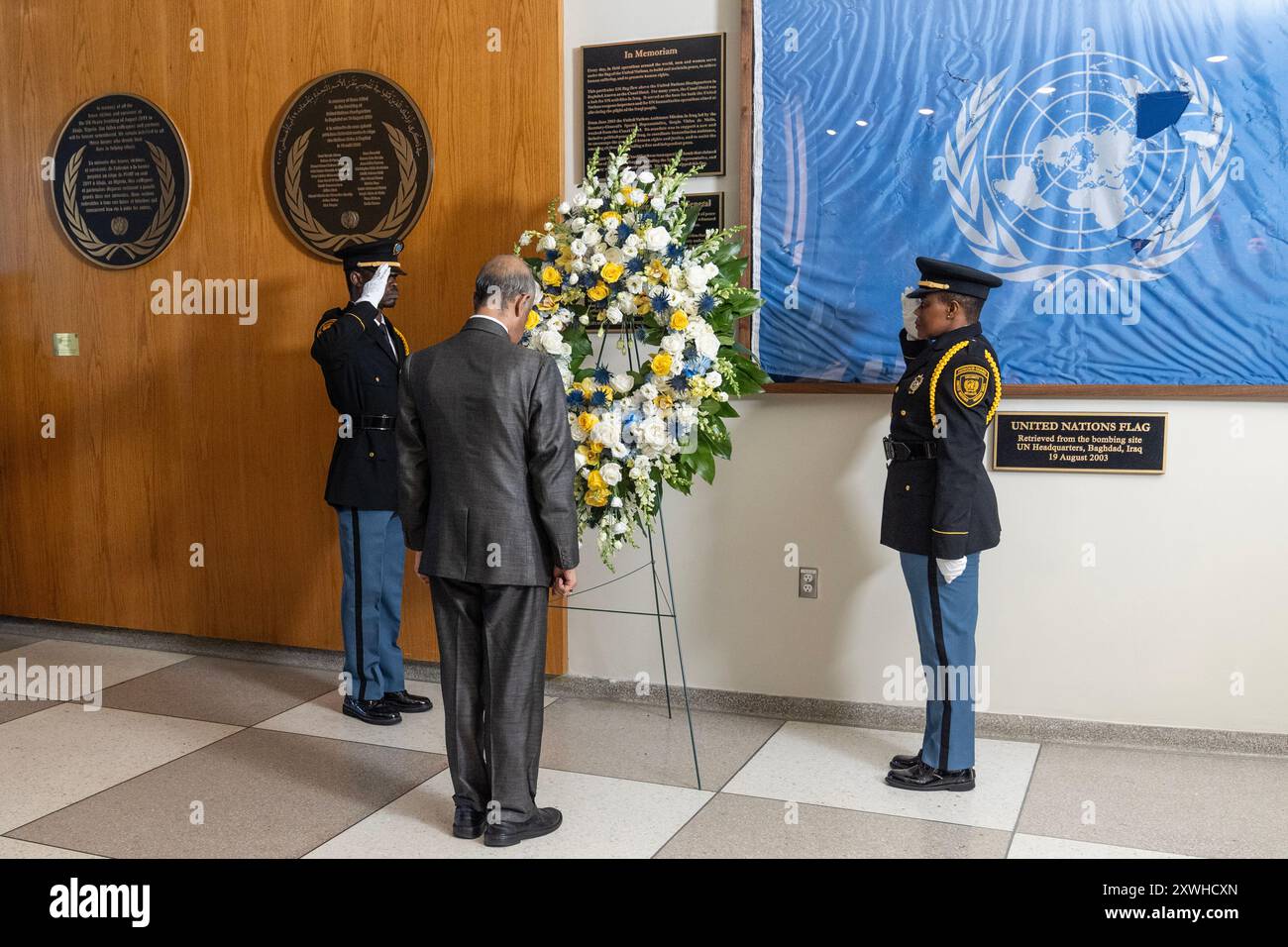 Under-Secretary-General for Operational Support Atul Khare attends ...