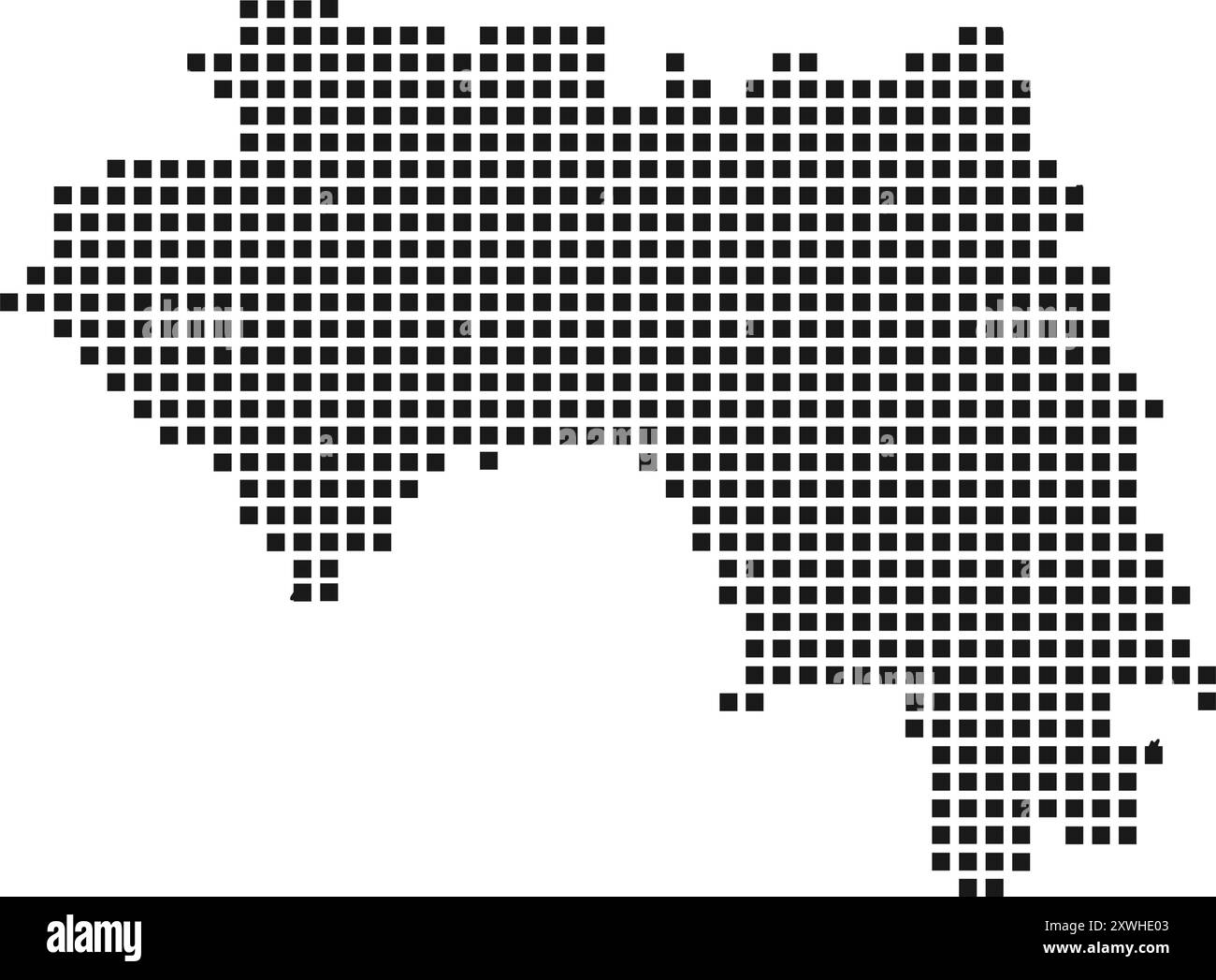 guinea country map icon illustration design Stock Vector Image & Art ...