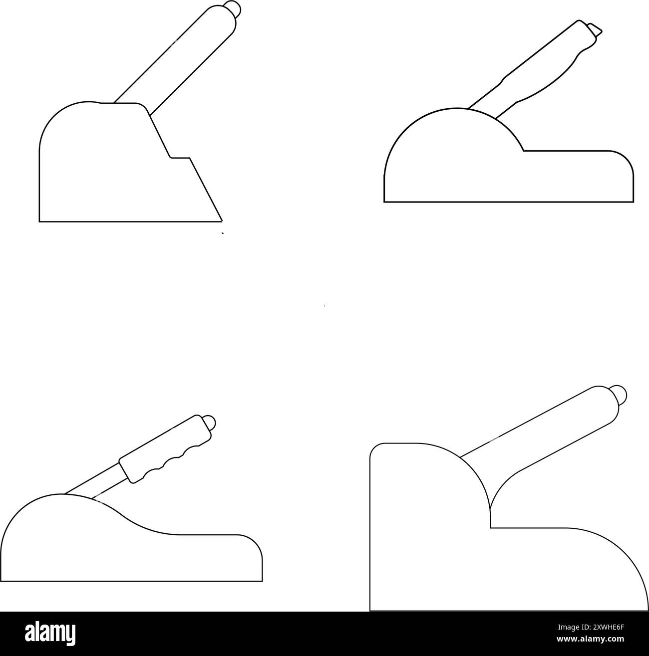 Handbrake symbol icon illustration element design Stock Vector Image ...