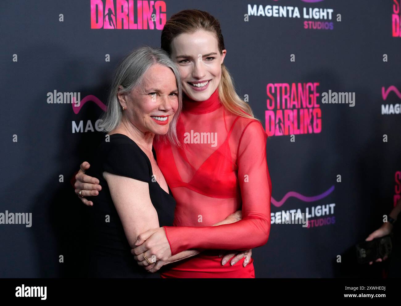 Barbara Hershey, left, and Willa Fitzgerald, cast members in "Strange ...