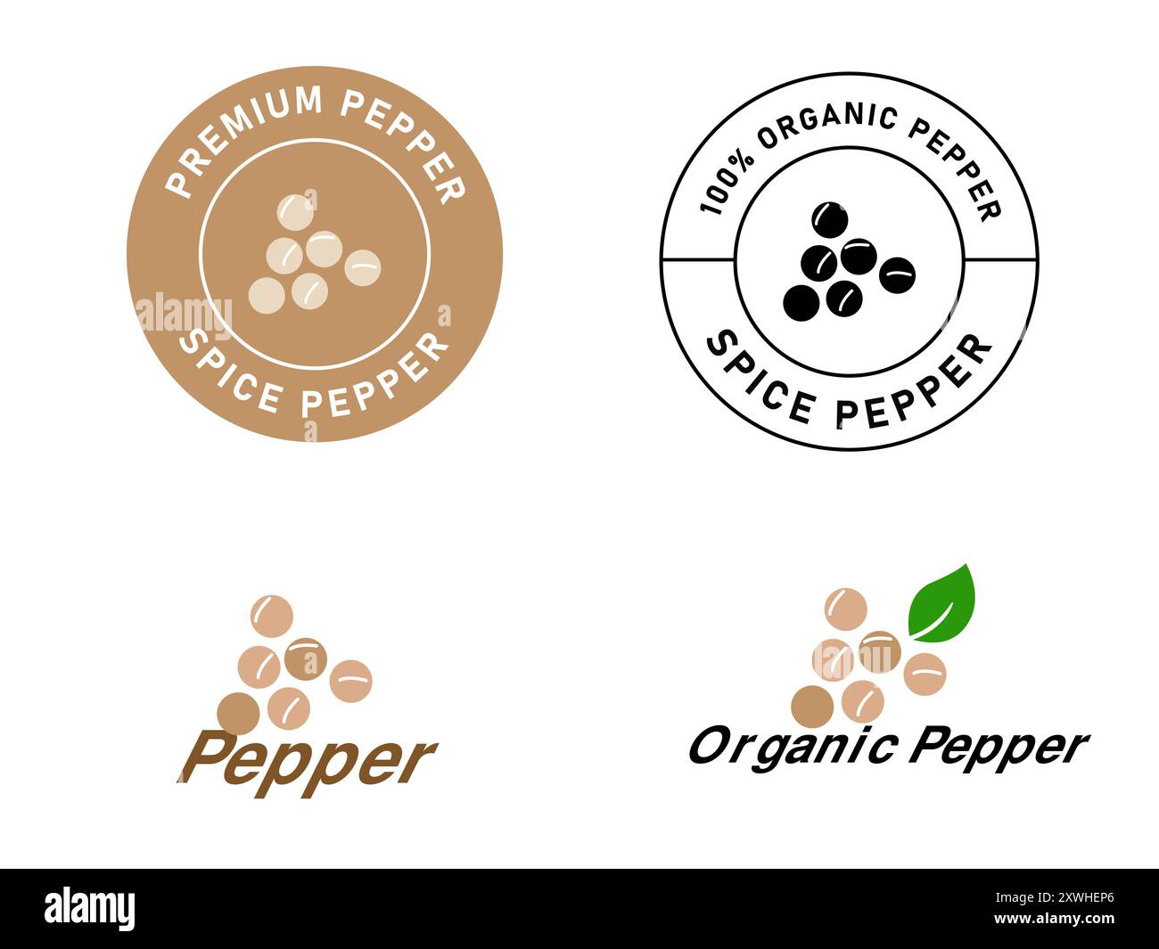 pepper peppercorn black pepper label herb food ingredient premium spice ...