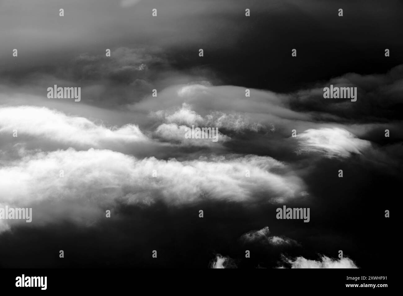 Storm clouds black and white hi-res stock photography and images - Alamy