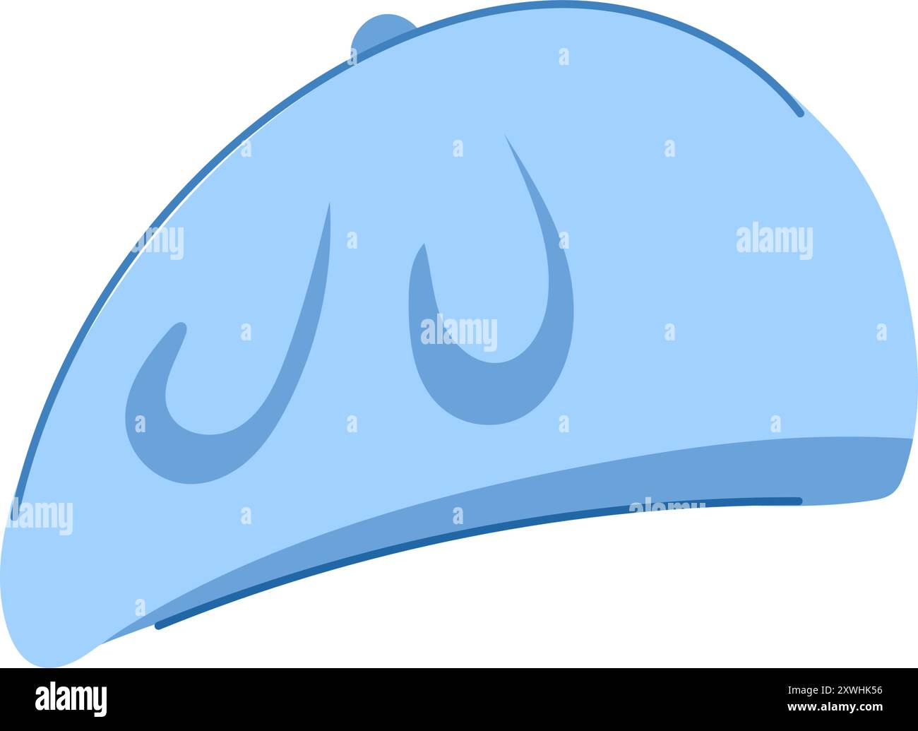 style beret cartoon vector illustration Stock Vector Image & Art - Alamy