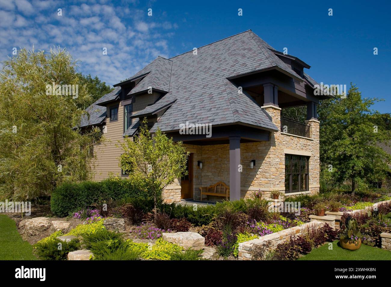 Modern Exterior House With Slate