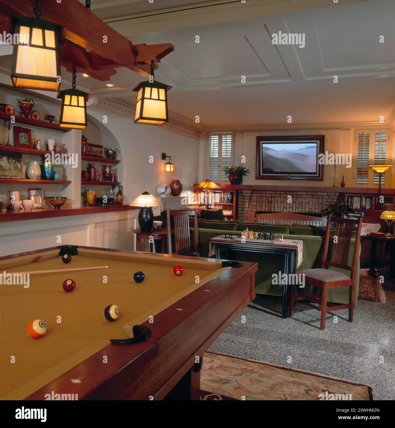 Stickley style chair hi-res stock photography and images - Alamy