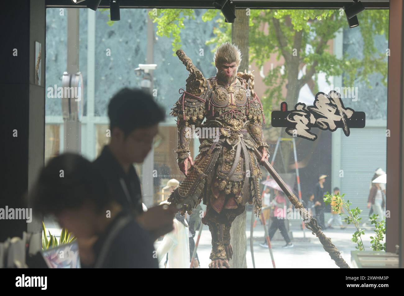 HANGZHOU, CHINA - AUGUST 20, 2024 - Game lovers play the first Chinese ...