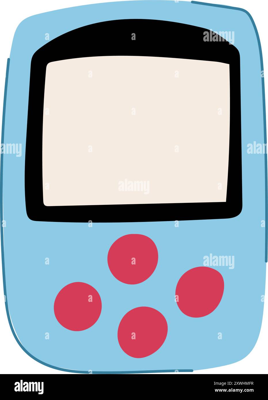 vehicle car diagnostic scanner cartoon vector illustration Stock Vector ...