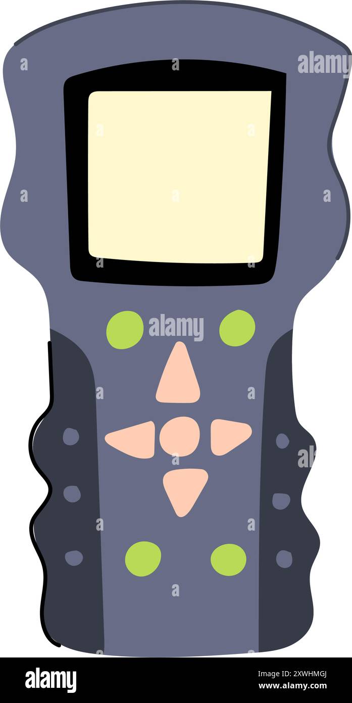 automotive car diagnostic scanner cartoon vector illustration Stock ...