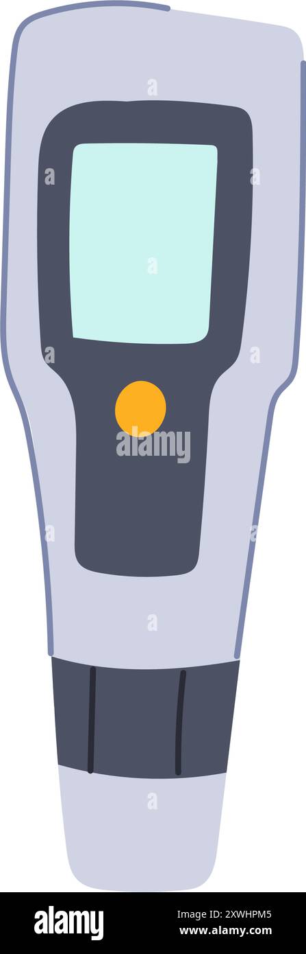 electrode ph meter cartoon vector illustration Stock Vector Image & Art ...