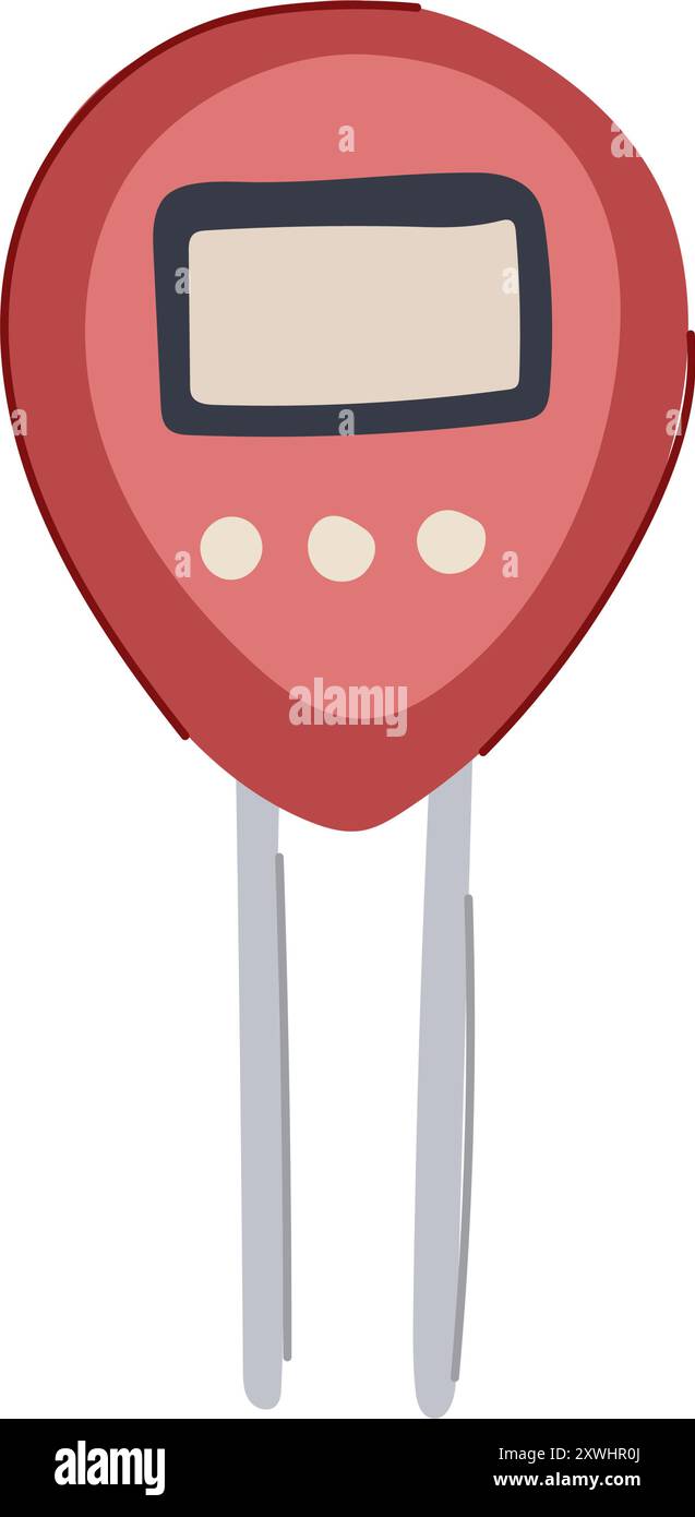 probe ph meter cartoon vector illustration Stock Vector Image & Art - Alamy