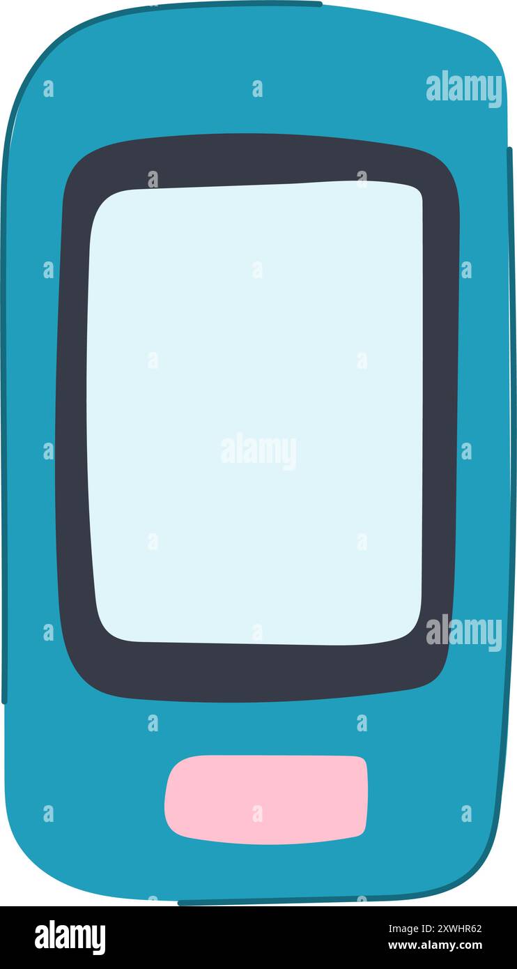 spo pulse oximeter cartoon vector illustration Stock Vector Image & Art ...