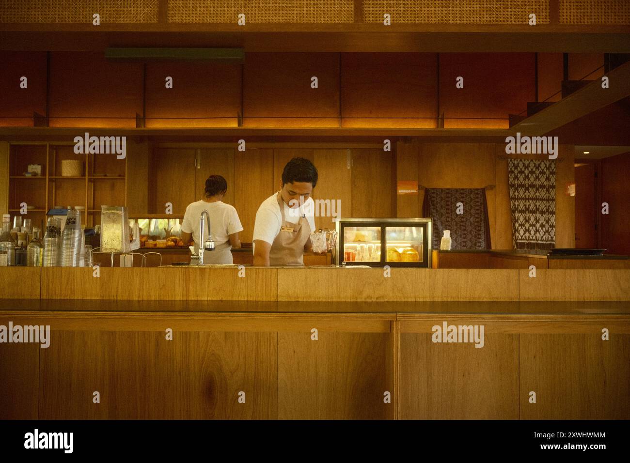Japandi bar kitchen hi-res stock photography and images - Alamy