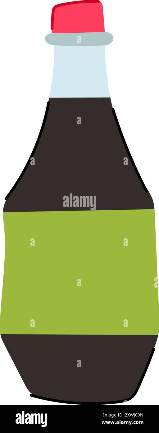 marinade soy sauce cartoon vector illustration Stock Vector Image & Art ...