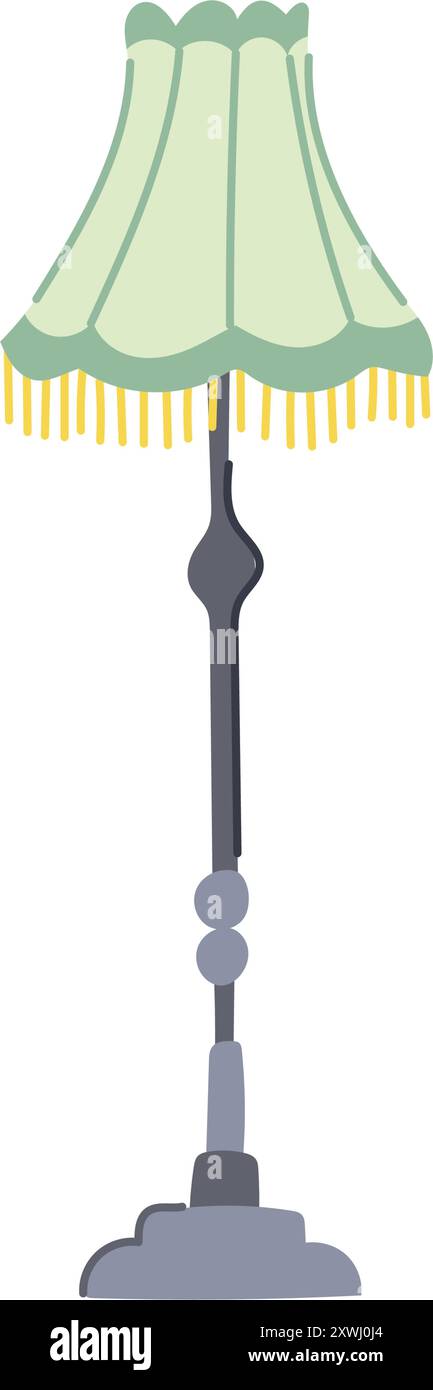 antique torchere cartoon vector illustration Stock Vector Image & Art ...