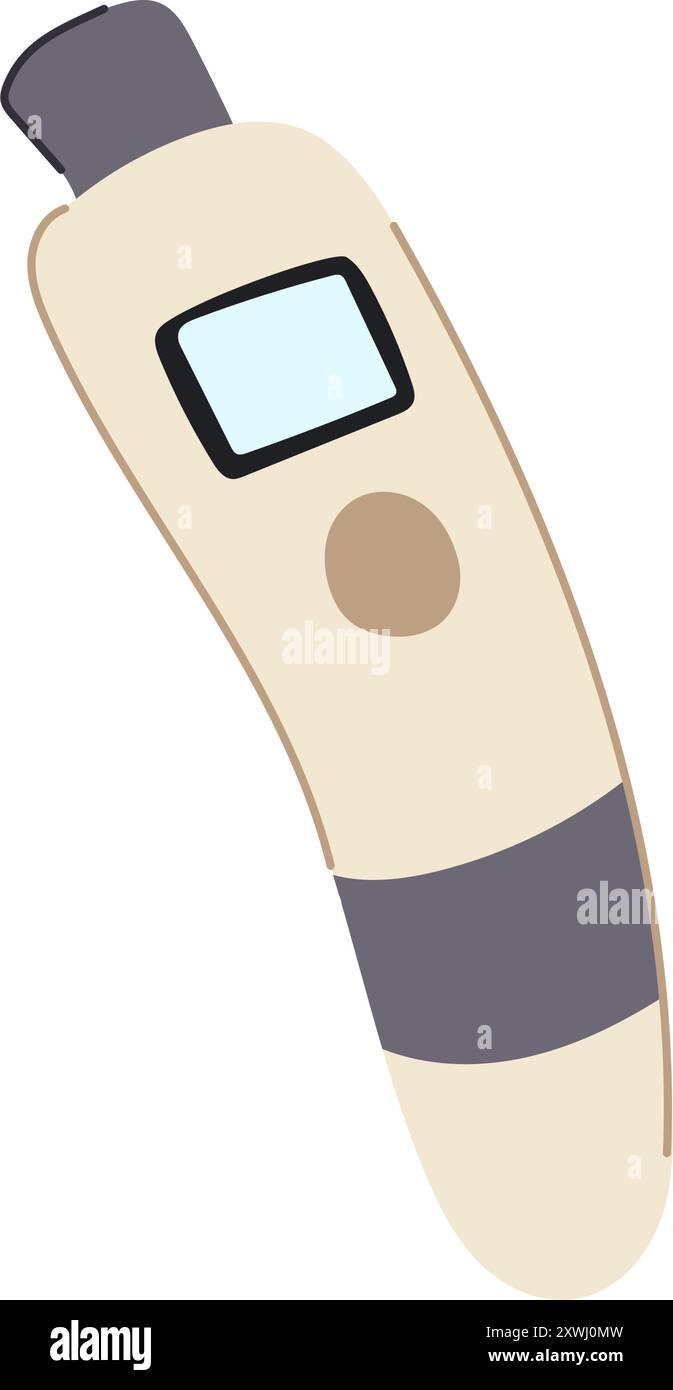 capacity spirometer cartoon vector illustration Stock Vector Image ...