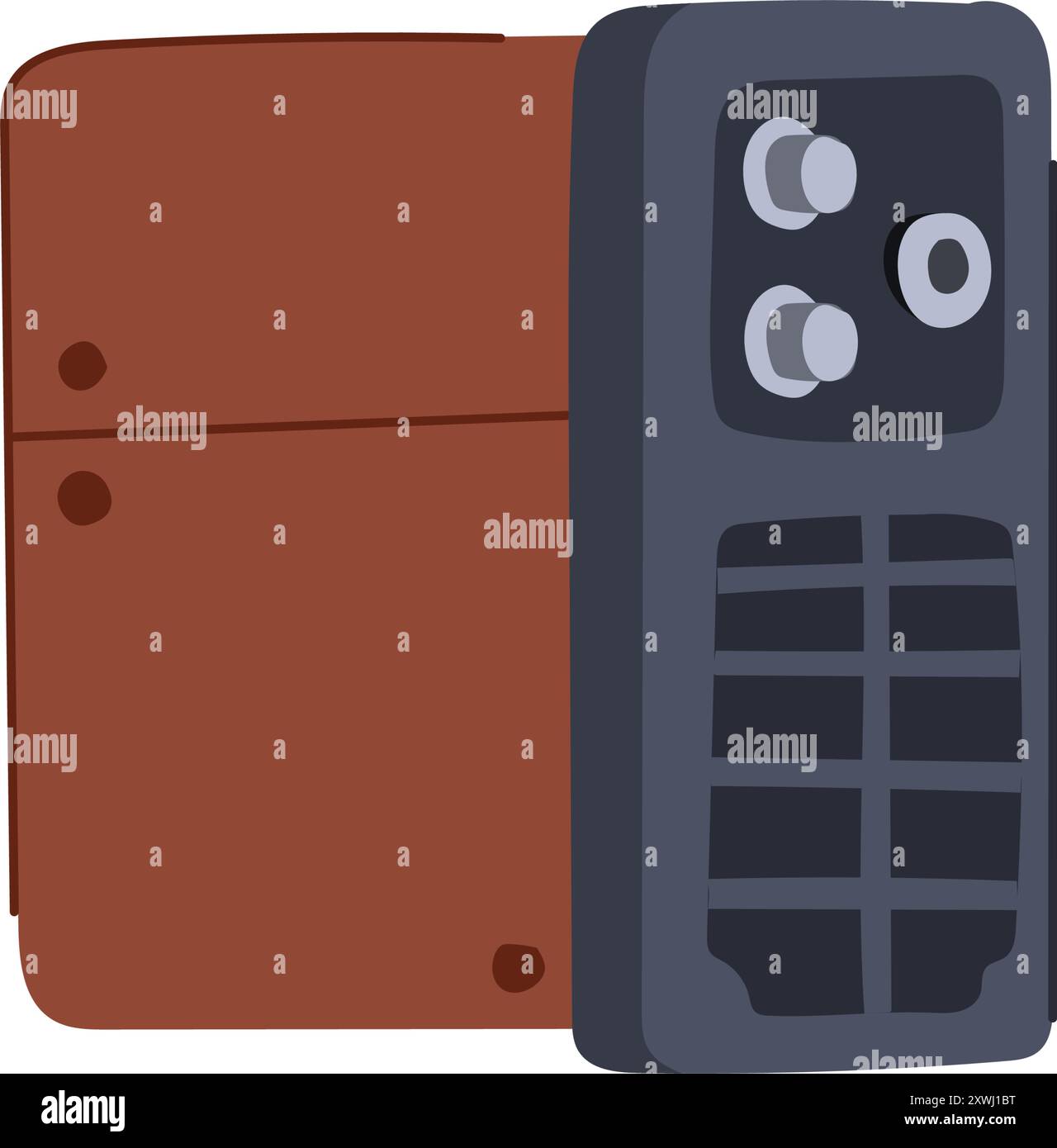 mig welding machine cartoon vector illustration Stock Vector Image ...