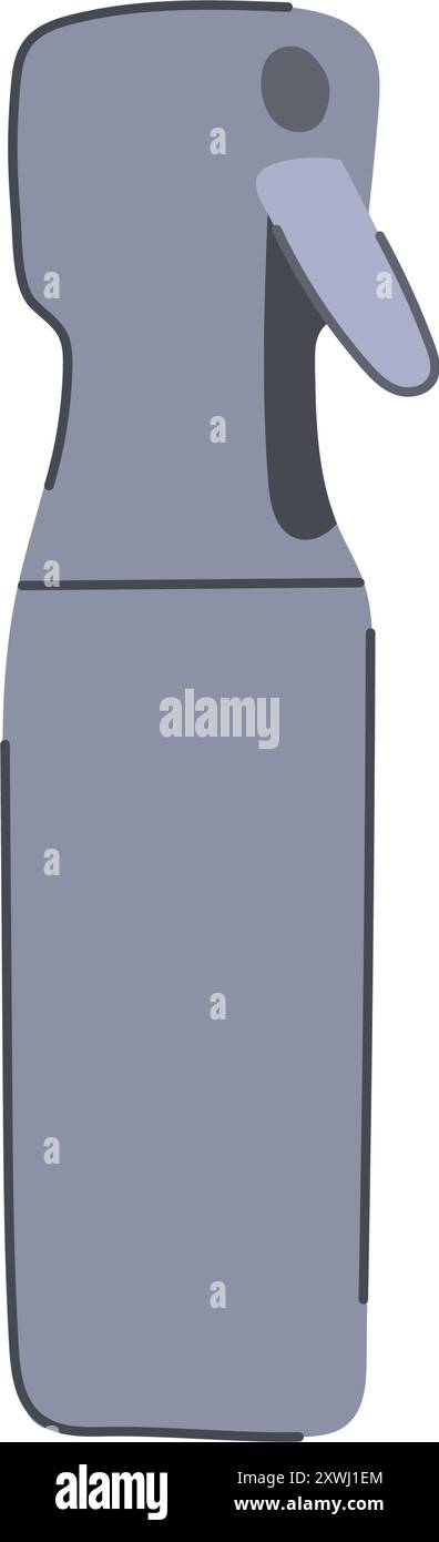 atomizer spray bottle cartoon vector illustration Stock Vector Image ...