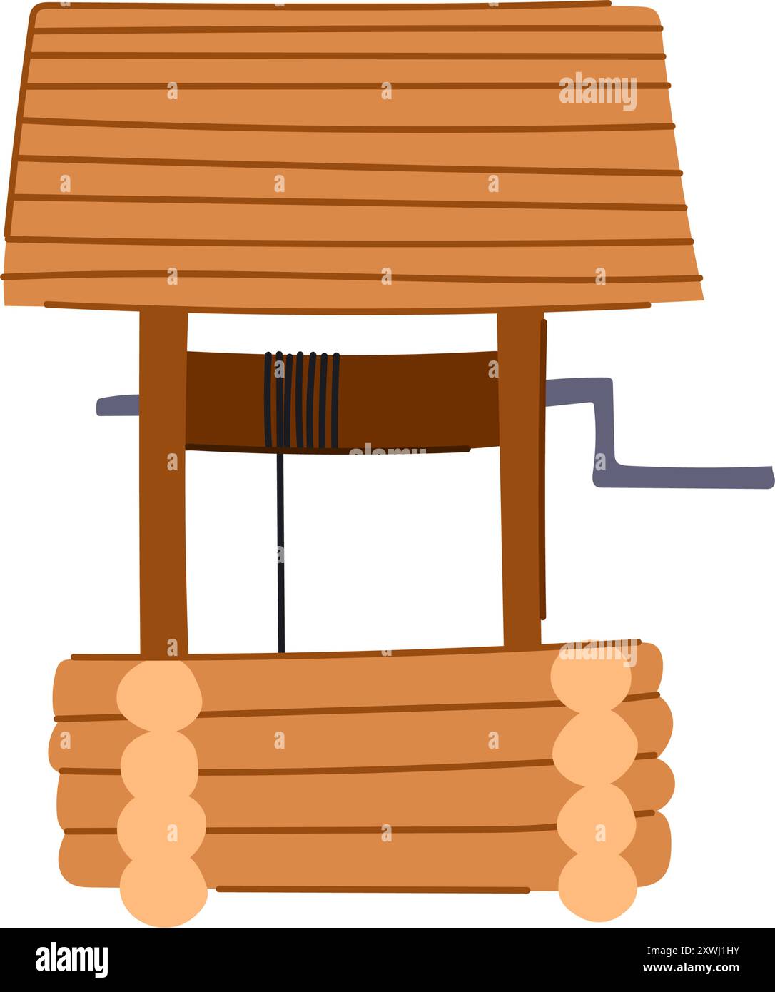 testing well water cartoon vector illustration Stock Vector Image & Art ...