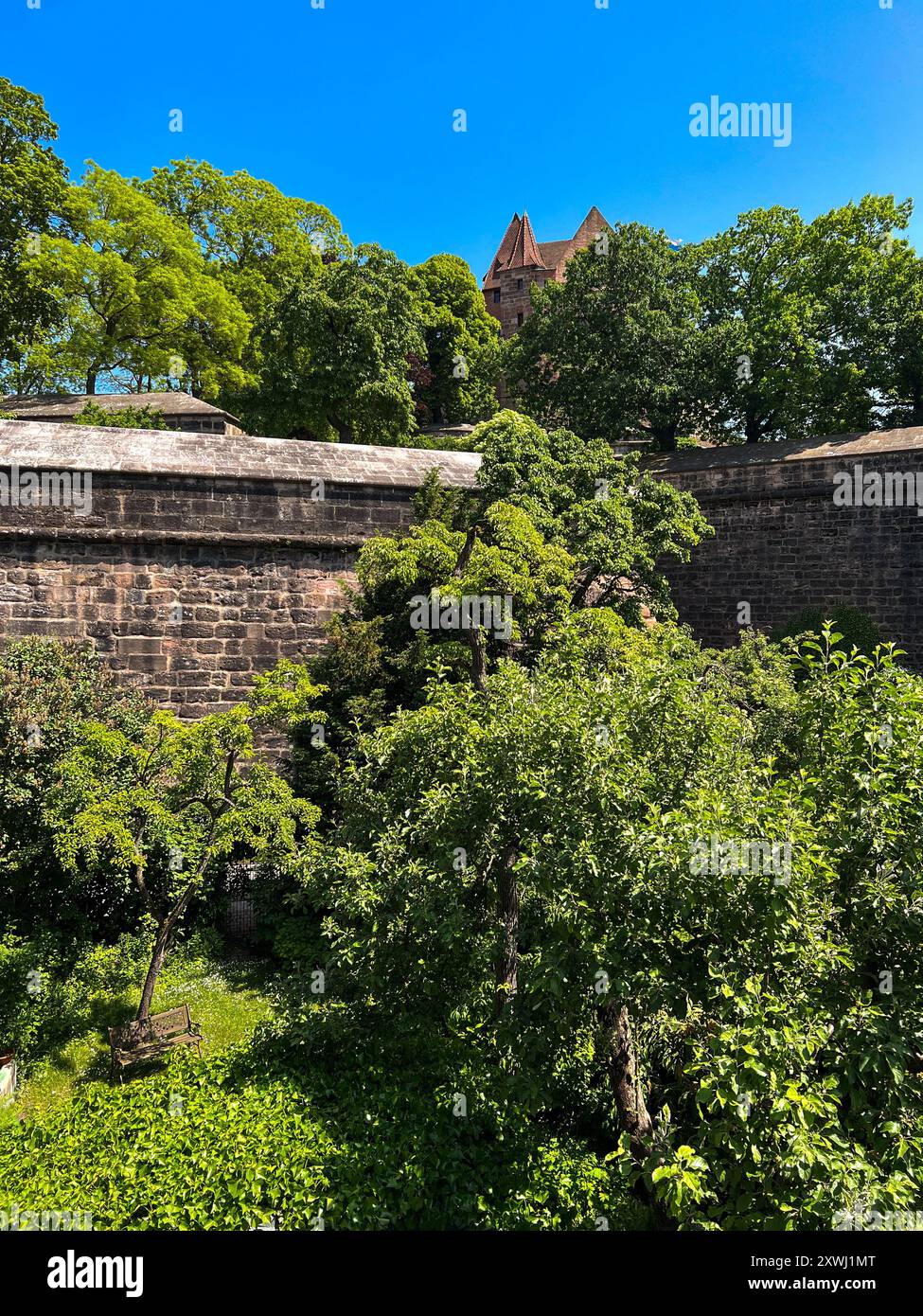 The Imperial Castle of Nuremberg, Castle in Nuremberg, Bavaria, Germany ...