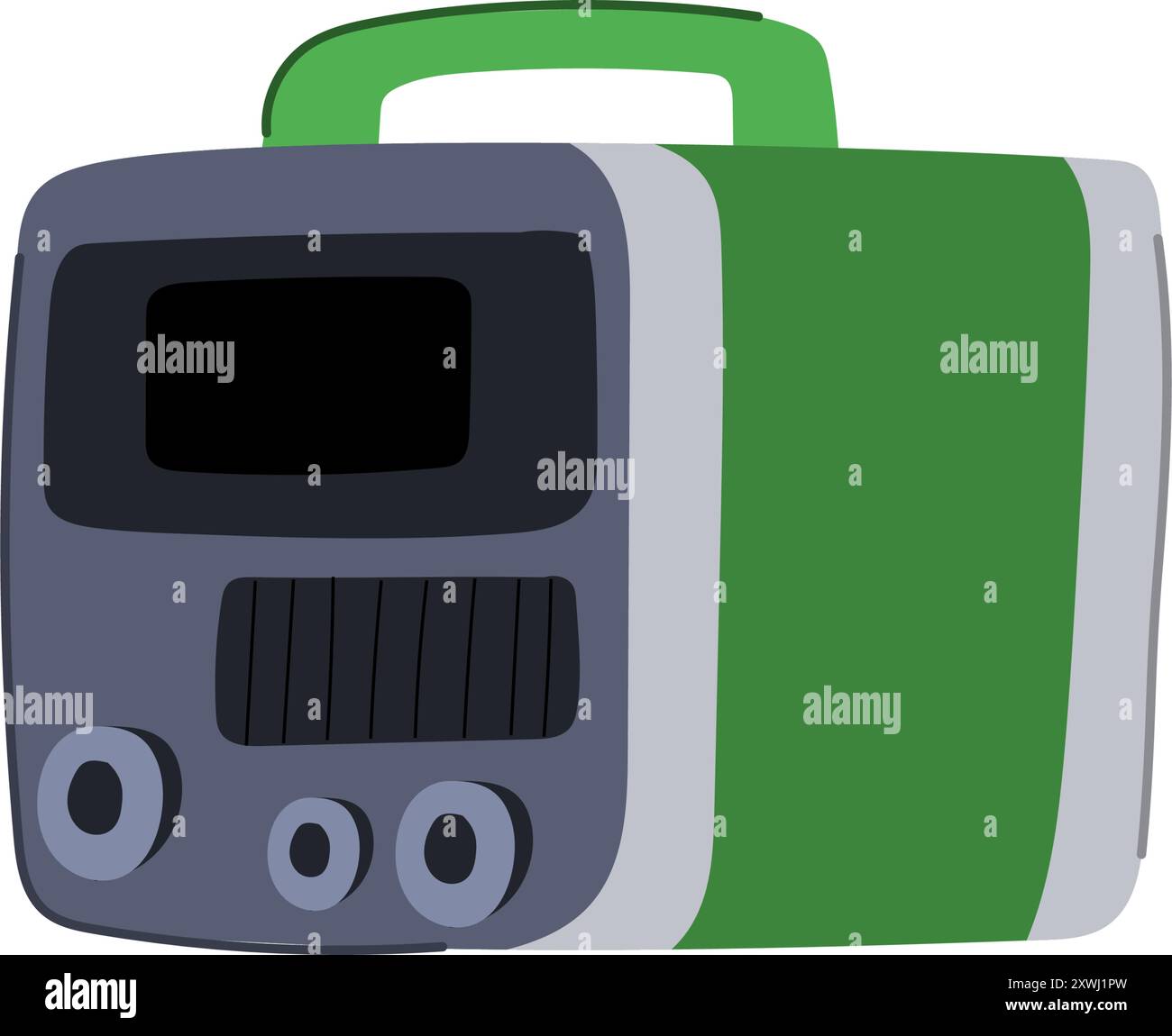 plasma welding machine cartoon vector illustration Stock Vector Image ...