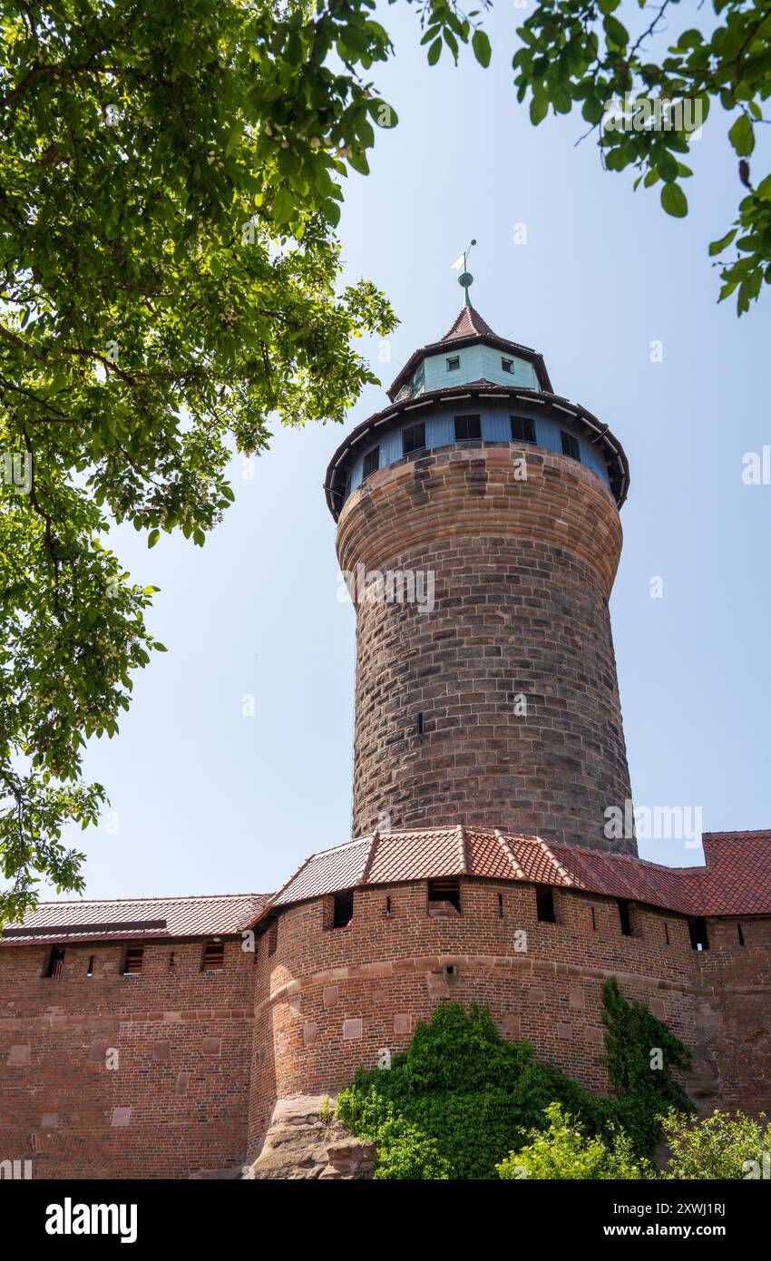 The Imperial Castle of Nuremberg, Castle in Nuremberg, Bavaria, Germany ...