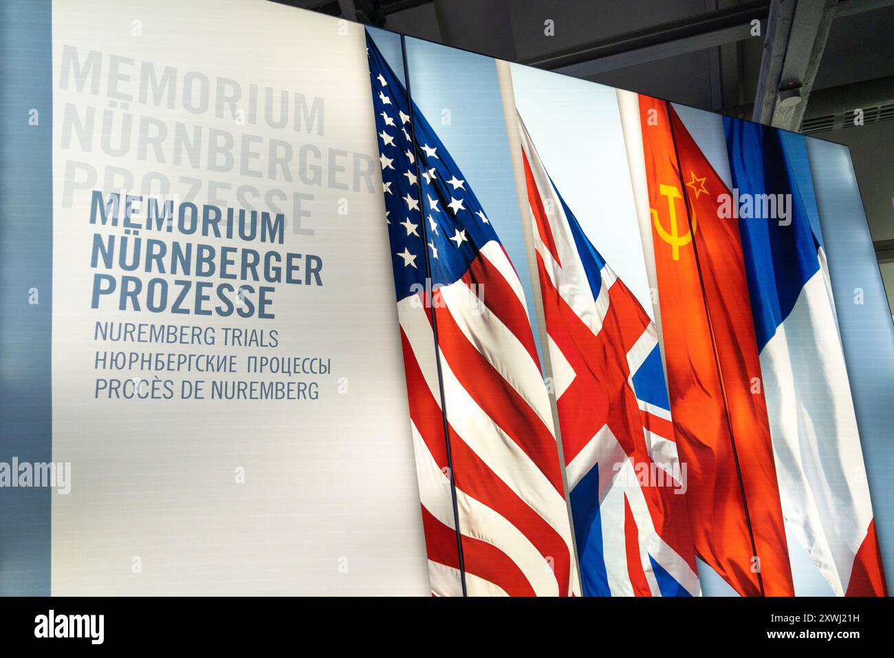 The Palace of Justice, Nuremberg, houses the appellate court, the ...