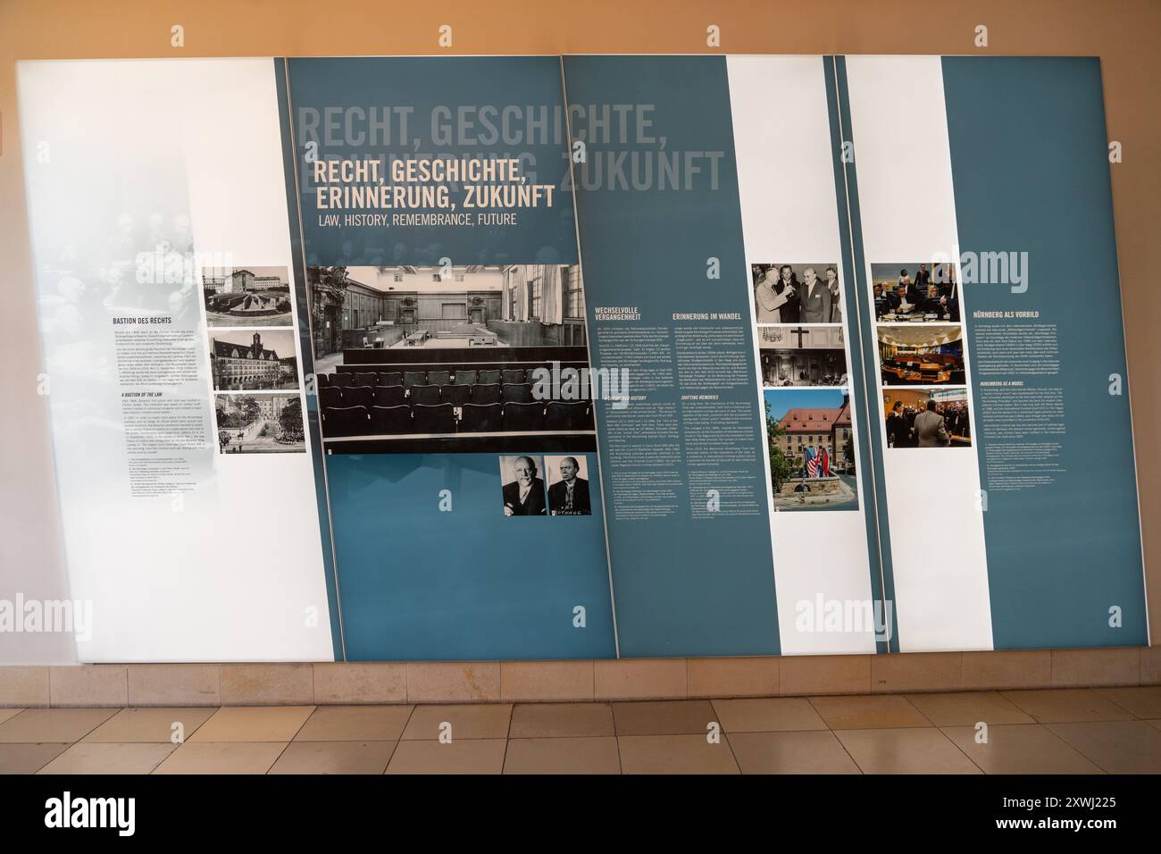 The Palace of Justice, Nuremberg, houses the appellate court, the ...