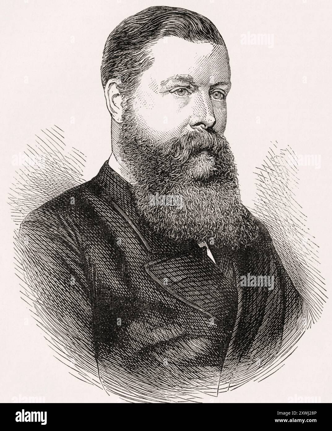 Hugh Culling Eardley Childers, 1827 – 1896. British Liberal statesman ...